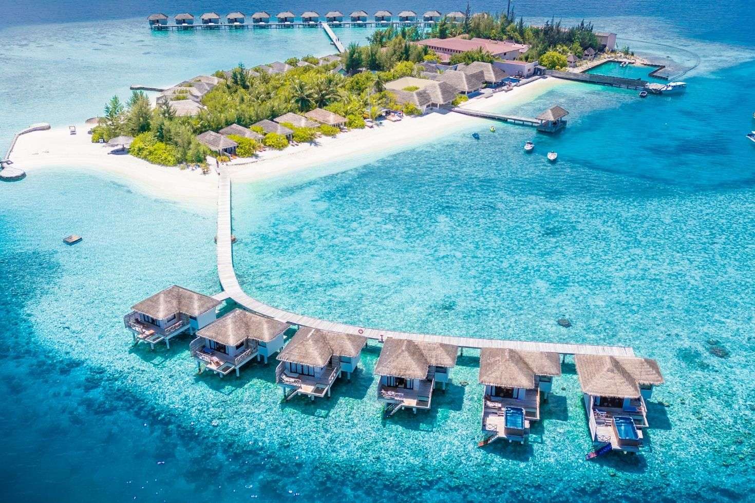 Water Villas at Cocogiri Island Resort Maldives, Vaavu Atoll, The ...